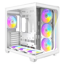 Antec C5 ARGB Tempered Glass Mid-Tower ATX Case - White - C5 ARGB White ...
