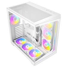 Antec C5 ARGB Tempered Glass Mid-Tower ATX Case - White - C5 ARGB White ...