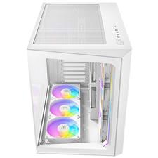Antec C5 ARGB Tempered Glass Mid-Tower ATX Case - White - C5 ARGB White ...