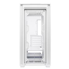 ASUS A21 Tempered Glass Micro-ATX Case - White - A21 ASUS CASE/WHT | Mwave