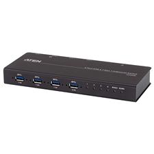 ATEN US3344I 4x4 USB 3.1 Gen 1 Industrial Hub Switch - US3344I-AT | Mwave