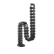 Brateck Quad Entry Vertebrae Cable Management Spine - Black - CC10-1-B ...