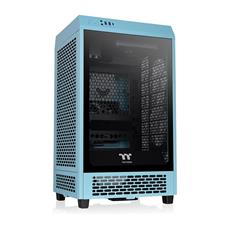 Thermaltake The Tower 200 Tempered Glass Mini-ITX Case - Turquoise - CA ...