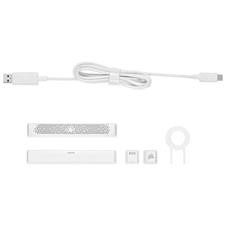 Corsair K65 White RGB Mini Mechanical Gaming Keyboard - Cherry MX Speed ...