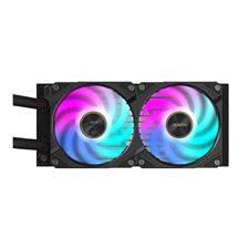 Gigabyte AORUS WATERFORCE X II 240 AIO 240mm ARGB LCD Liquid CPU Cooler ...