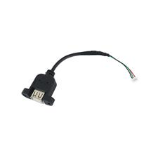 NUC USB-A Single Female Panel Mount to 4-Pin Internal USB Connector ...