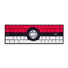 Higround Pokemon Poke Ball Base 65 Mechanical Keyboard - White Flame ...