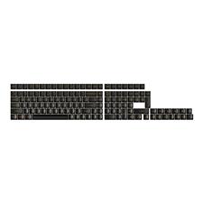 Keychron OSA Profile Transparent Full Set Keycaps - Black Transparent ...