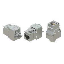 Kordz Professional Shielded Toolless Cat6A RJ45 Keystone Socket - 6 Pack - T3R45J-C6AS-ME | Mwave