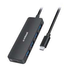 mbeat 4-Port USB-C Hub with USB-C DC Port - MB-C3H-5K | Mwave