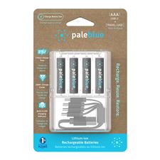 Paleblue AAA USB-C Rechargeable Li-ion Batteries - 4 Pack - 268074 | Mwave