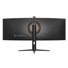 QSM 44.5" 120Hz DQHD 1ms HDR400 Ultra-Wide Curved VA Monitor (USB-C ...