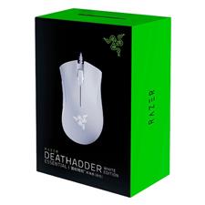 Razer DeathAdder Essential Ergonomic Wired Gaming Mouse - White Edition ...