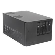 SilverStone CS351 5-Bay SAS/SATA Micro-ATX NAS Case - SST-CS351 | Mwave