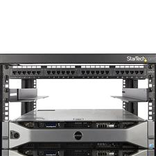 StarTech 1U 19" Server Rack Rails 24-36" Deep 4 Post Universal Rail Kit ...