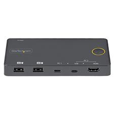 StarTech 2 Port USB-A/HDMI & USB-C KVM Switch - SV221HUC4K | Mwave