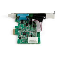 StarTech 2-port PCI Express RS232 Serial Adapter Card - PCIe Dual DB9 - PEX2S953 | Mwave
