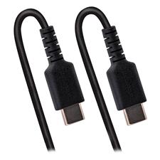 StarTech 1m USB-C to USB-C Rugged Coil Charging Cable - Black - R2CCC ...