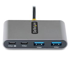 Startech Port Usb C To Usb A C Hub Gbps W Power Delivery