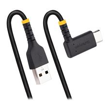 StarTech 15cm USB-A to USB-C Right Angle Charging Cable - R2ACR-15C-USB ...