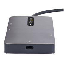 StarTech USB-C Multiport Adapter Hub with Dual HDMI & 100W Power ...